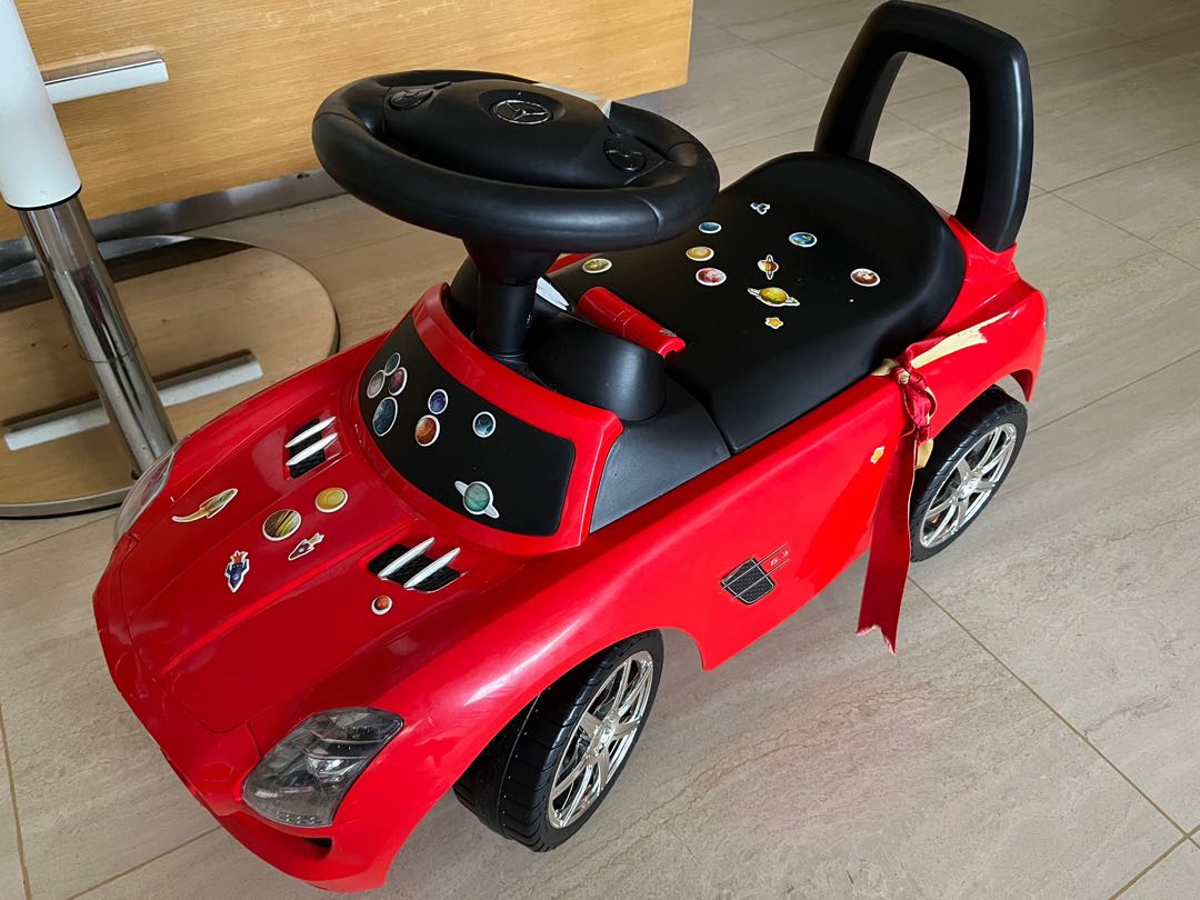 Ride on Mercedes Benz toy car, Babies & Kids, Infant Playtime on Carousell