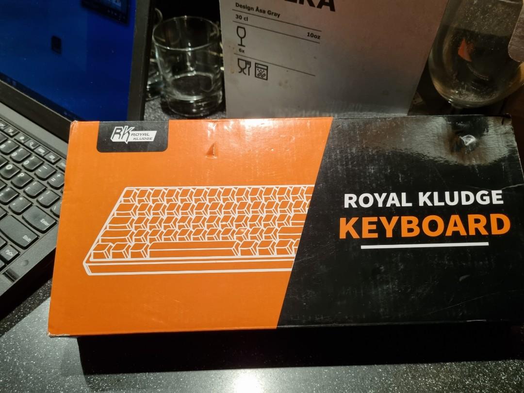 ROYAL KLUDGE wireless mechanical keyboard, Computers & Tech, Parts ...