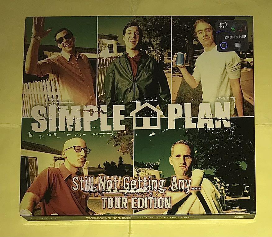 SIMPLE PLAN - STILL NOT GETTING ANY TOUR EDITION CD & VCD (WITH SLIP-IN ...