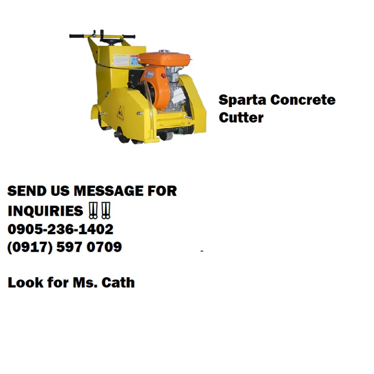 Sparta Concrete Cutter, Commercial & Industrial, Construction Tools ...