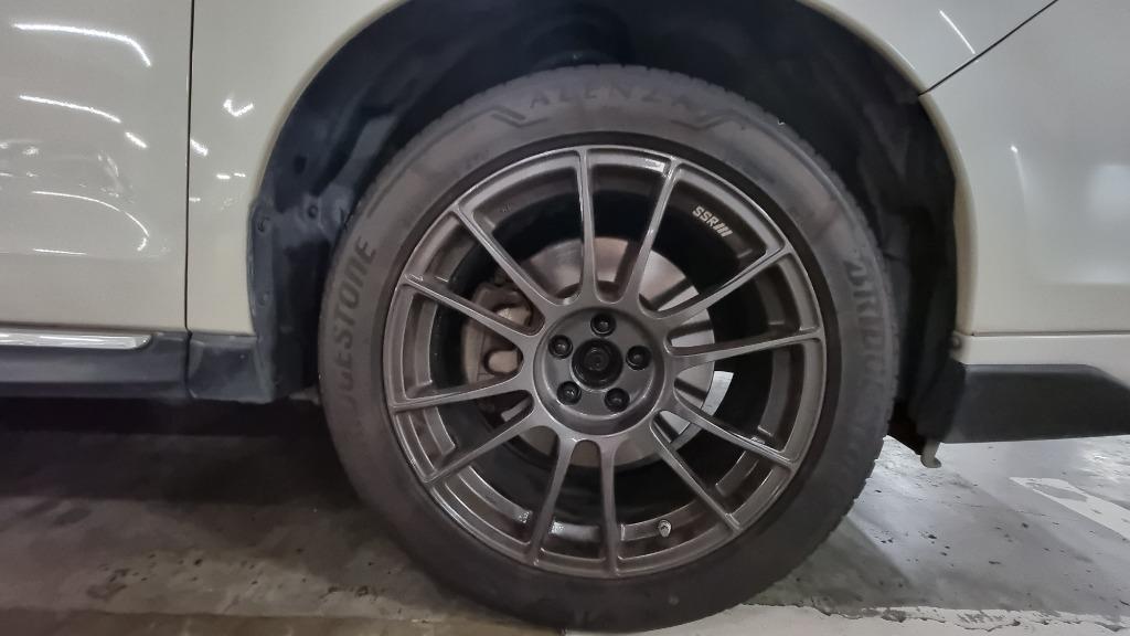 SSR GTX04 18" rims with Bridgestone Alenza tyres & TPMS, Car ...