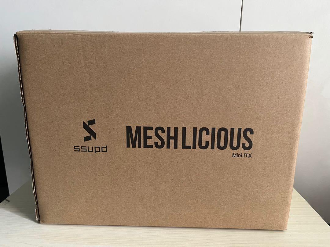 SSUPD MESHLICIOUS MINI ITX PC CASE (BLACK), Computers & Tech, Parts ...
