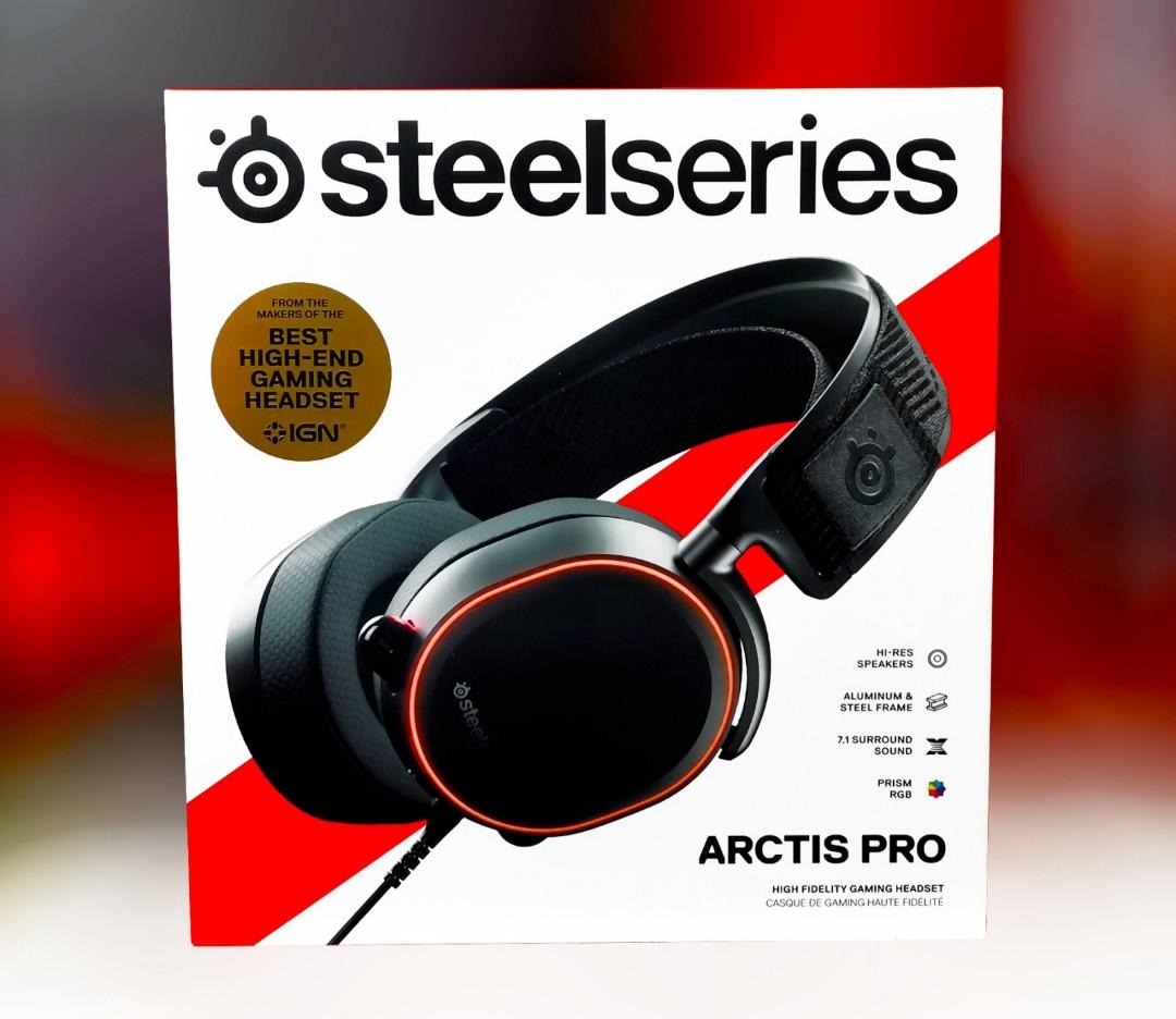 STEELSERIES ARCTIS PRO WIRED GAMING HEADSET, Computers & Tech, Parts ...
