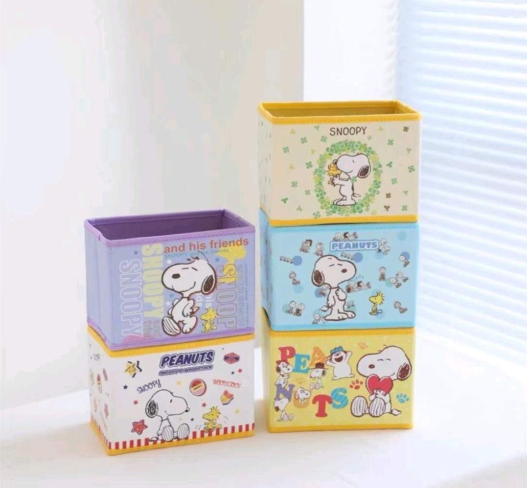 Storage box karakter snoopy tempat box karakter snoopy, Perabotan Rumah ...