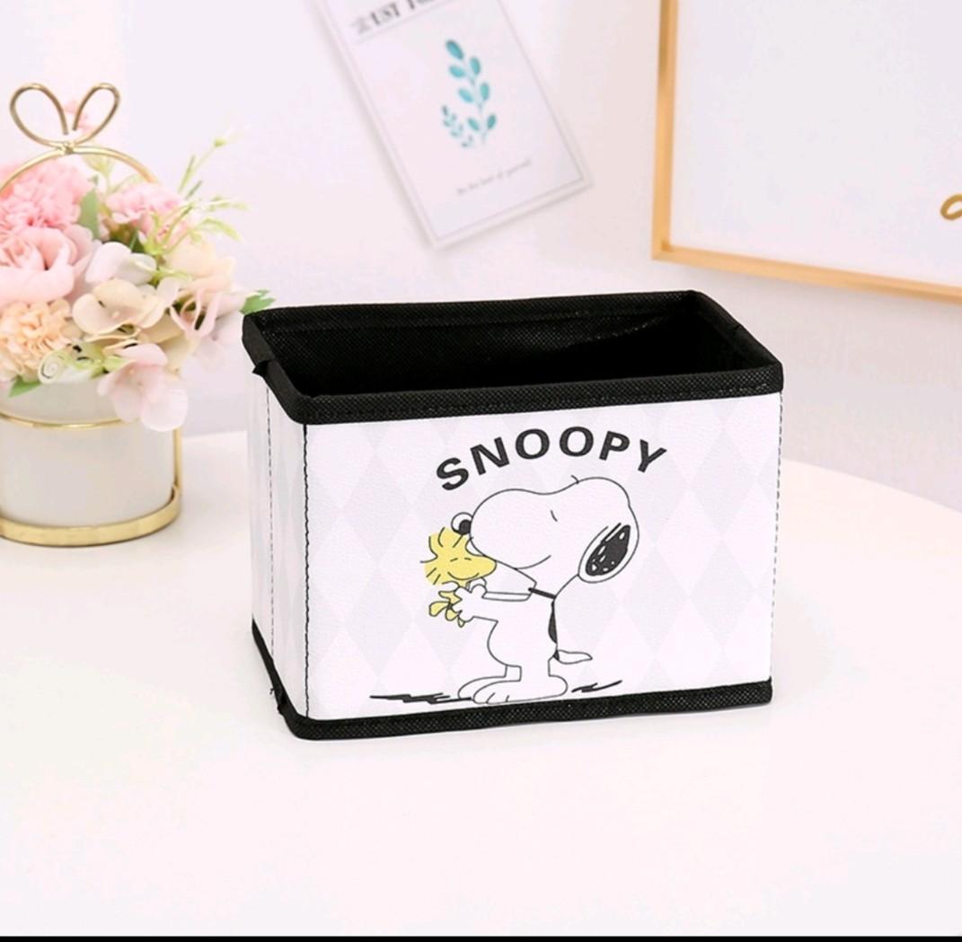 Storage box karakter snoopy tempat box karakter snoopy, Perabotan Rumah ...
