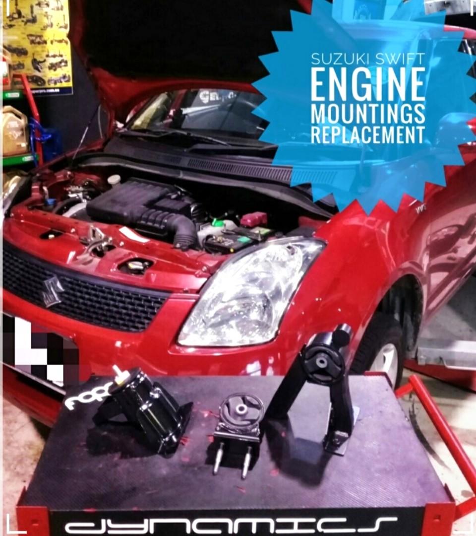 Suzuki Swift : Engine Mountings replacement, Car Accessories ...