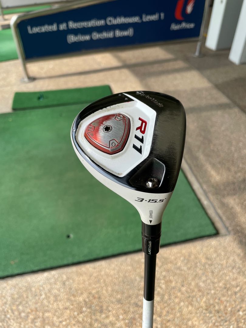 Taylormade R11 3W R flex used, Sports Equipment, Sports & Games, Golf ...