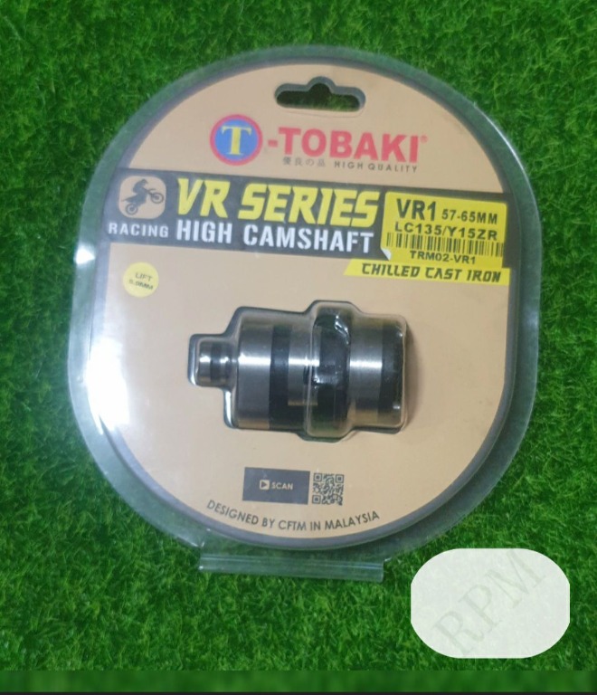 TOBAKI RACING CAMSHAFT, Motorcycles, Motorcycle Accessories on Carousell
