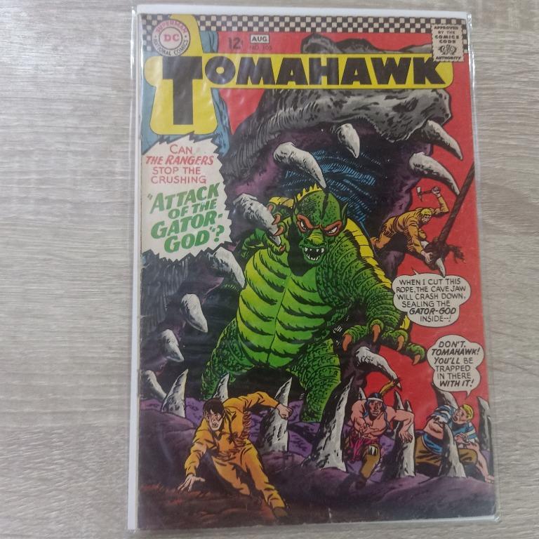 Tomahawk #105 - VG (1966), Hobbies & Toys, Books & Magazines, Comics & Manga on Carousell