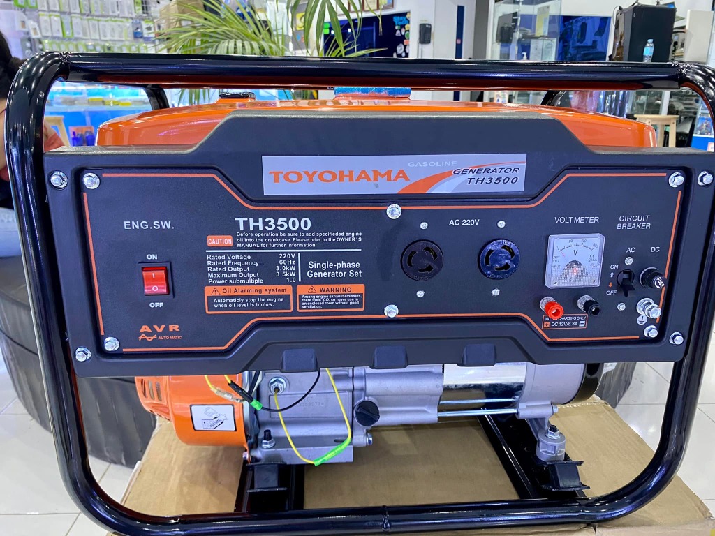 Toyohama TH3500 Gasoline Generator, Commercial & Industrial ...
