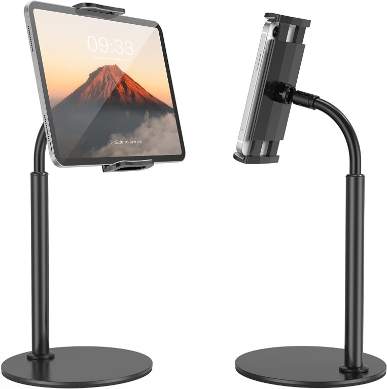 Tryone Tablet Stand, Gooseneck Tablet holder, 360 Degree Rotating Phone ...