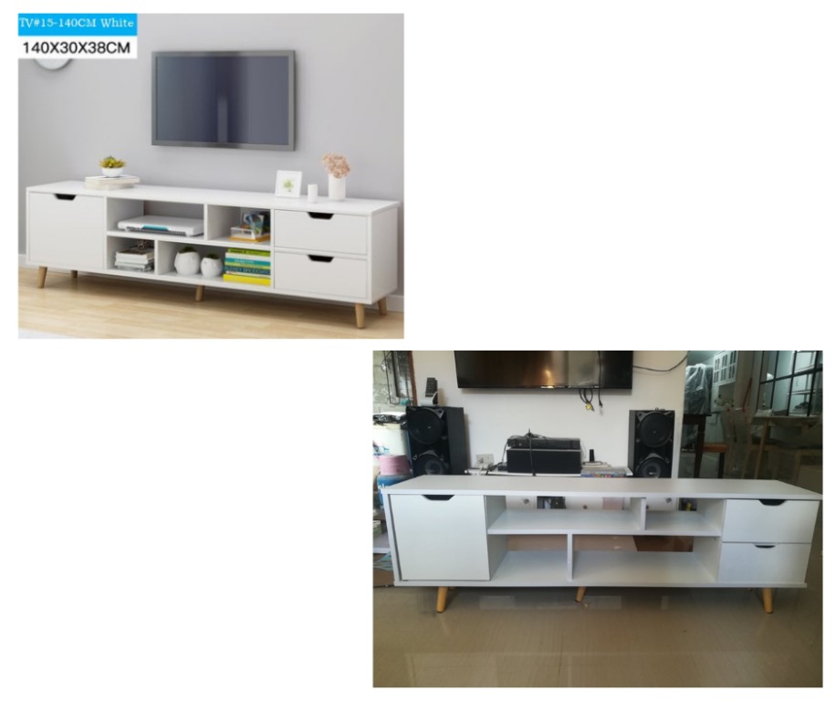 Tv Rack with Drawers & Shelves, Tv Cabinet, Tv Organizer, Living Room ...