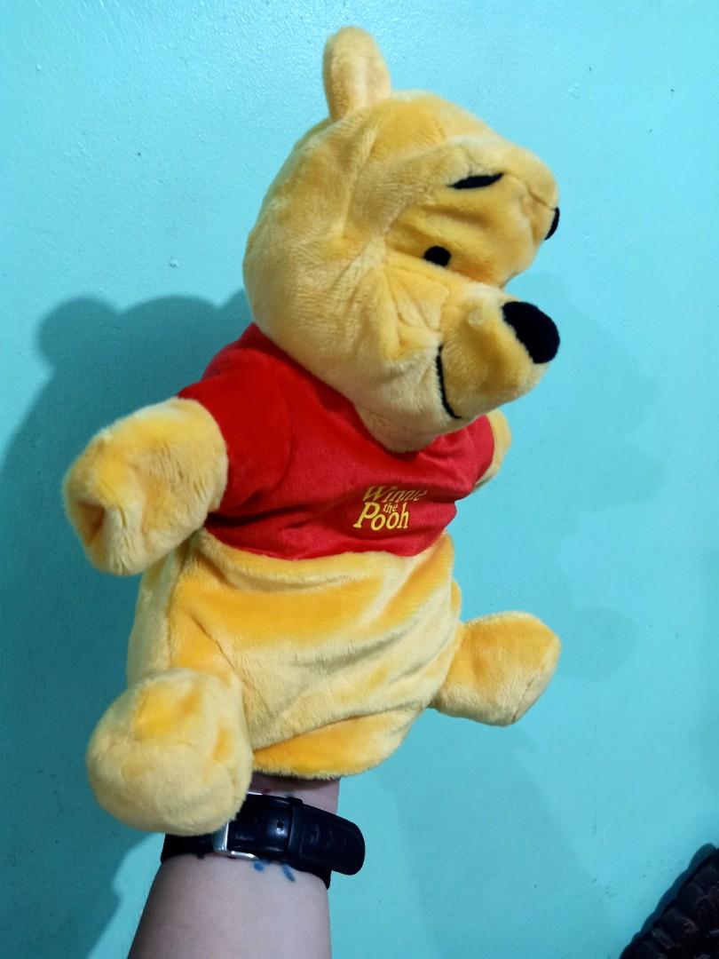 WINNIE THE POOH HAND PUPPET, Hobbies & Toys, Toys & Games on Carousell