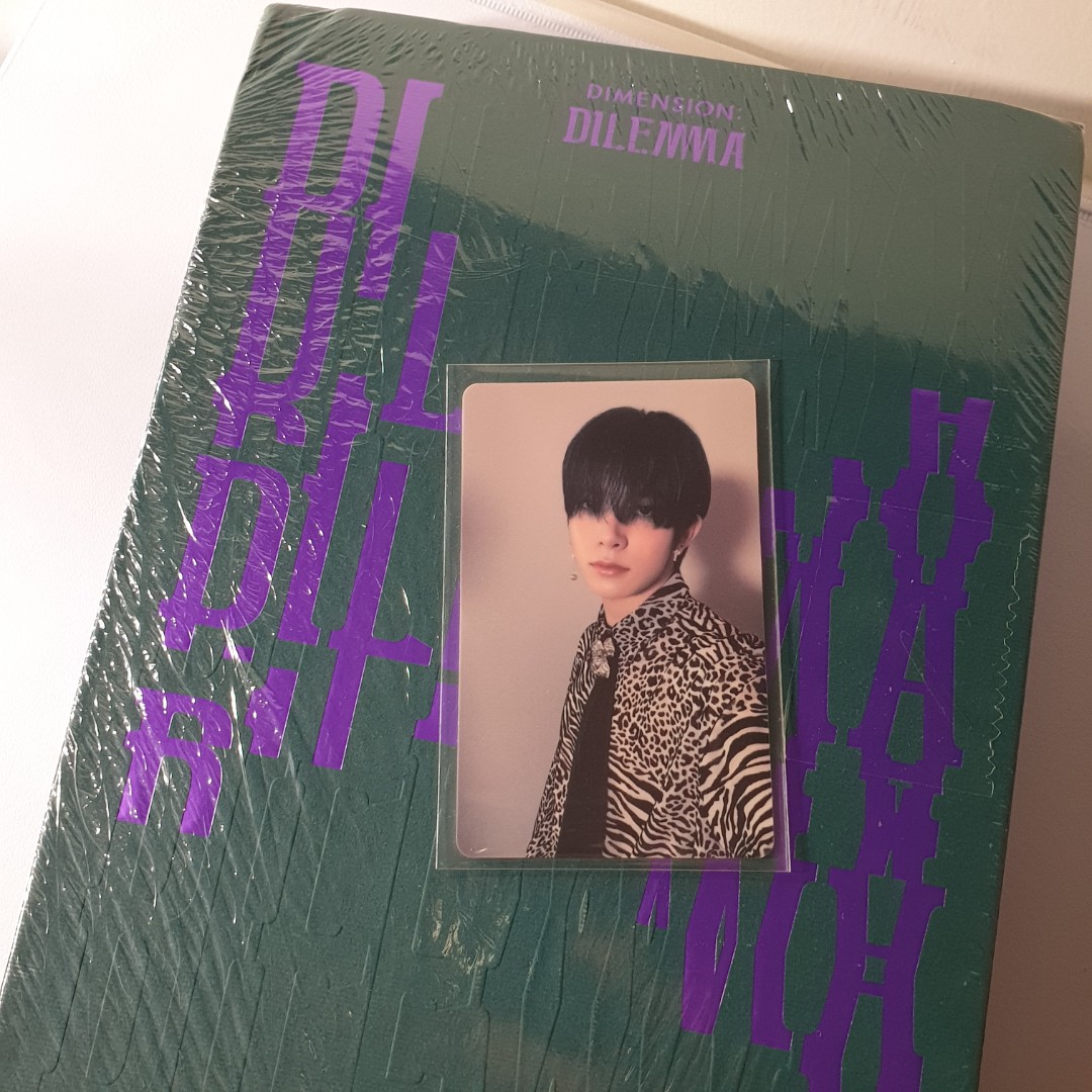 WTS Sealed Enhypen Dimension Dilemma Scylla Album with Heeseung Soundwave LD, Hobbies & Toys ...
