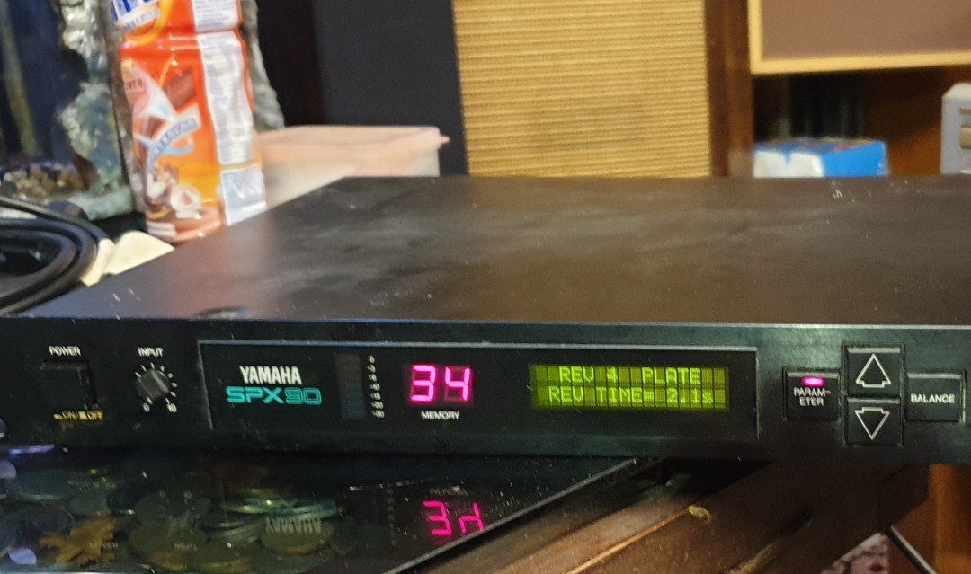 Yamaha SPX 90 Digital Effects Sound Processor, Audio, Other Audio ...