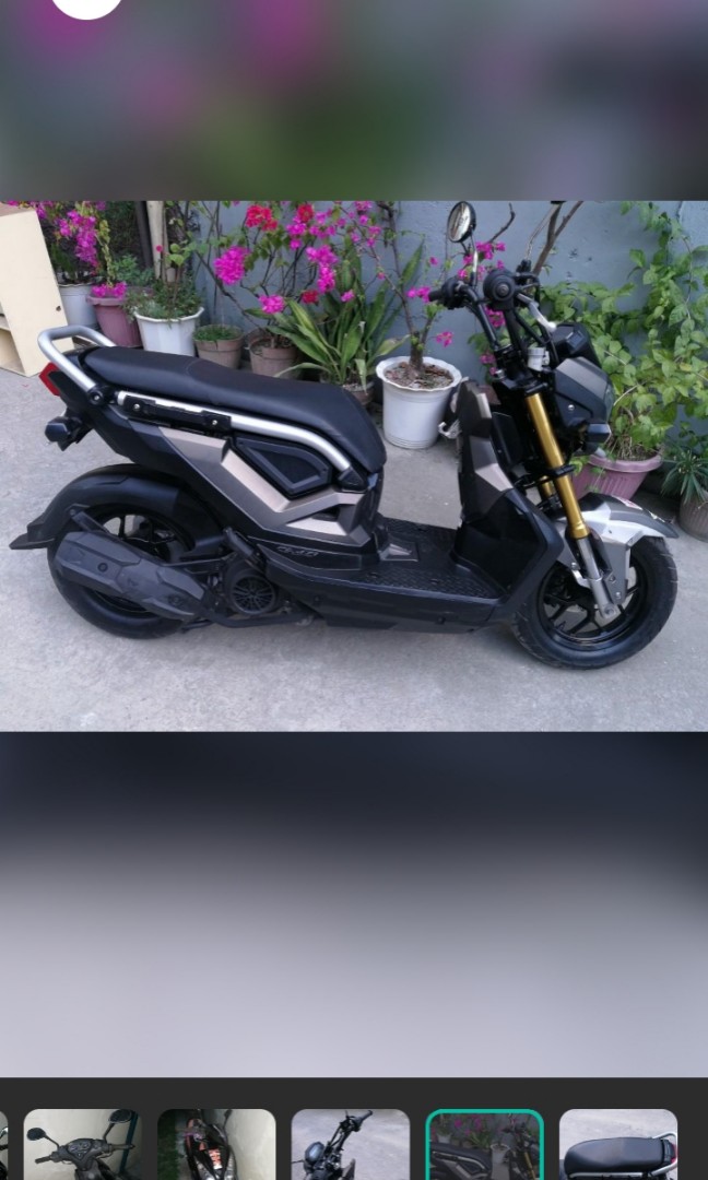 Zoomer 2nd gen 2016 digital gauge, Motorbikes, Motorbikes for Sale on ...