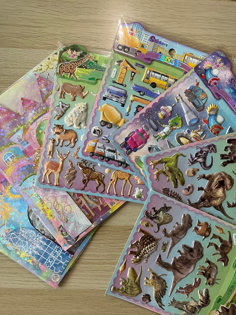 3 D Cartoon stickers, Hobbies & Toys, Stationery & Craft, Other ...