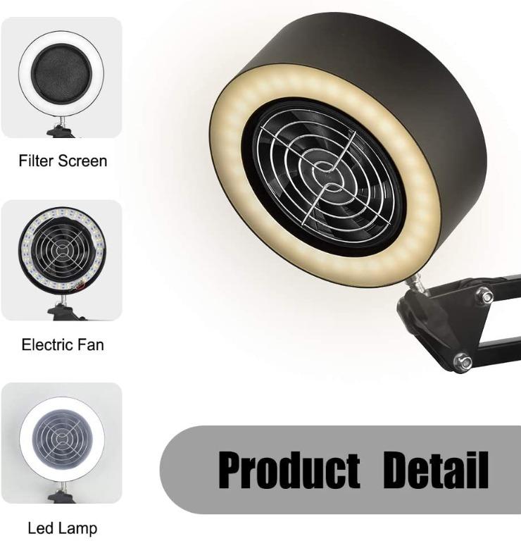 3-in-1 Solder Smoke Absorber Fume Extractor Fans, Flexible ESD-Safe ...