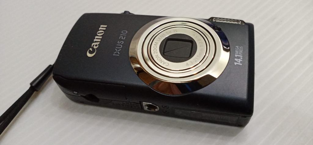 日本製 Canon Digital IXUS 210 數位相機 全觸控 1410萬像素 附充電器 IXUS210 5L, 相機攝影, 相機在旋轉拍賣