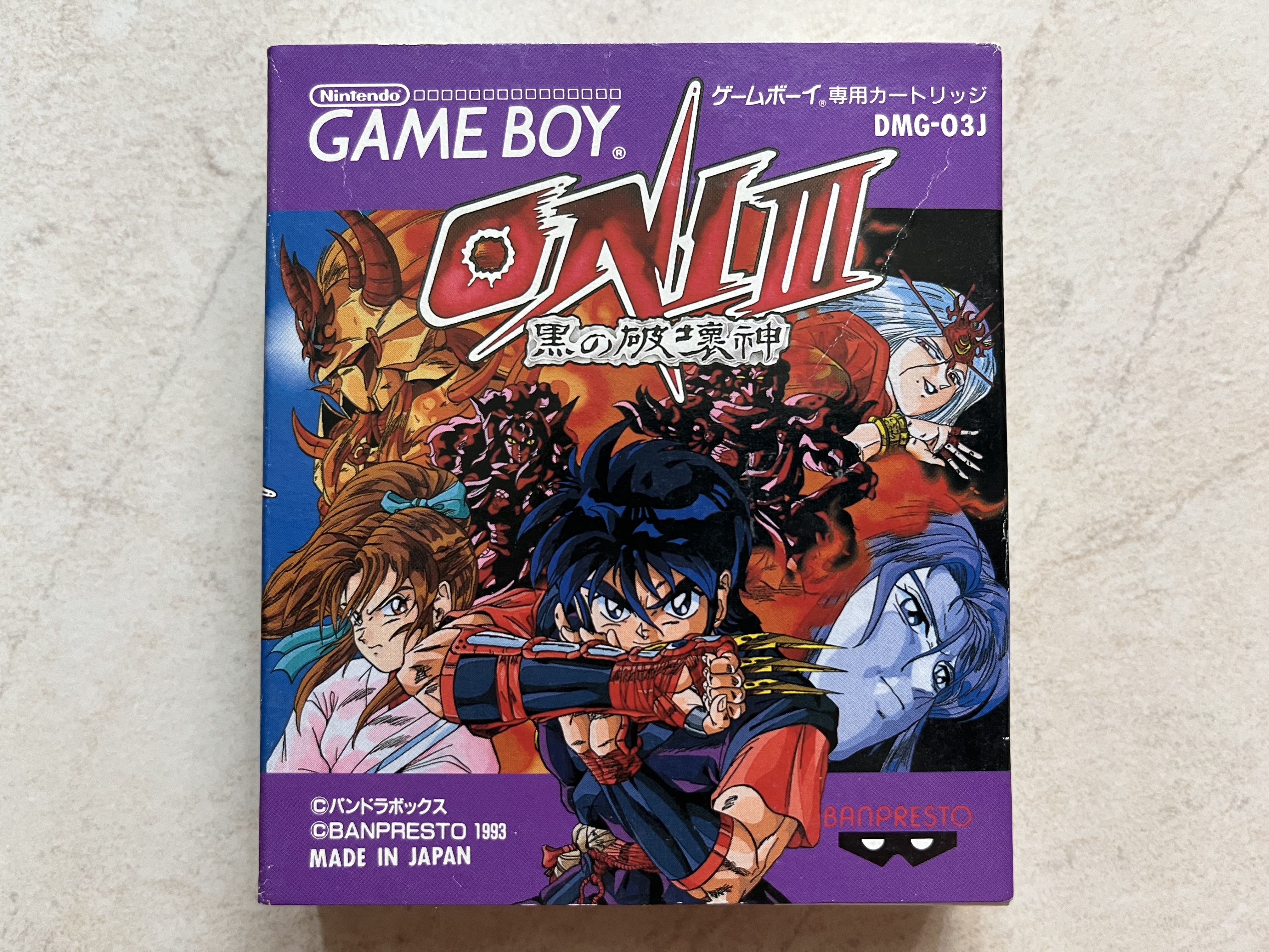 日版 GB ONI III 鬼神降臨 3 暗黑破壞神, 電子遊戲, 電子遊戲, Nintendo 任天堂 - Carousell