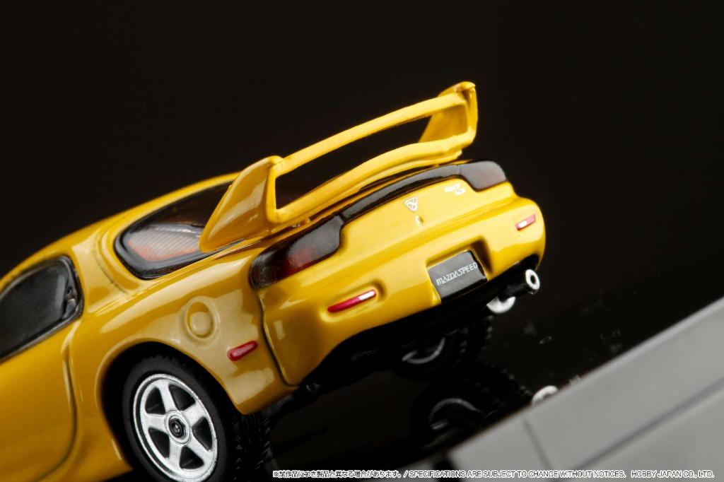[預購] Hobby Japan 1/64 enfini RX-7 FD3S (A-Spec) 黃 / 黑 / 白 / 藍, 興趣及遊戲 ...