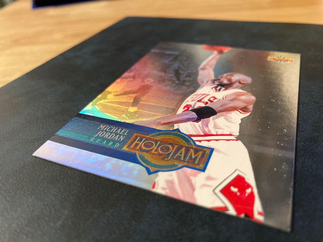 絕版罕有 Upper Deck 1994 NBA HOLOJAM 珍藏鐳射卡 米高佐敦 Michael Jordan 球員卡 足球卡 ... 絕版罕有 Upper Deck 1994 NBA HOLOJAM 珍藏鐳射卡 米高佐敦 Michael Jordan 球員卡 足球卡 ...