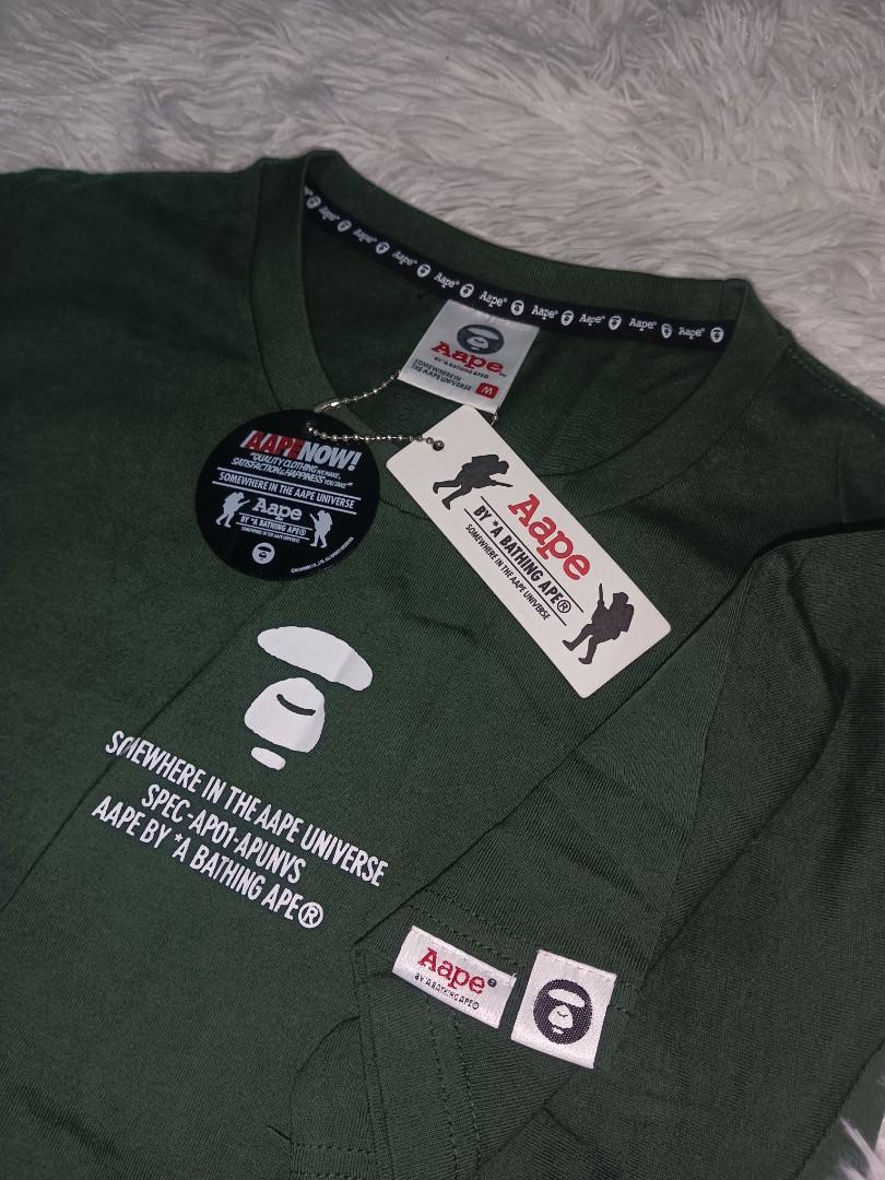 AAPE /TAG, Men's Fashion, Tops & Sets, Tshirts & Polo Shirts on Carousell