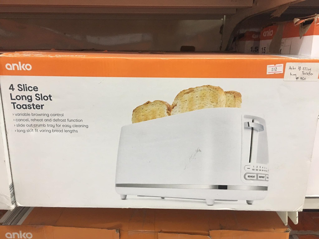 Anko 4 Slice Long Slot Toaster, TV & Home Appliances, Kitchen ...
