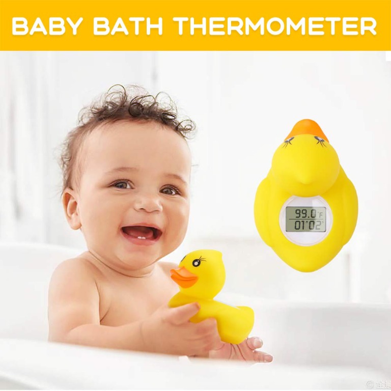 Baby Bath Tub Water Thermometer - (Upgraded Version) Digital Water ...