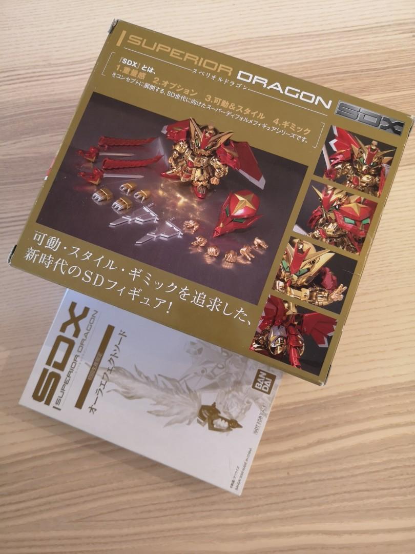 Bandai Superior Dragon gundam with additional flame effects, Hobbies ...
