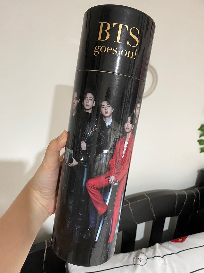 BTS D'icon Poster Tube, Hobbies & Toys, Memorabilia & Collectibles, K ...