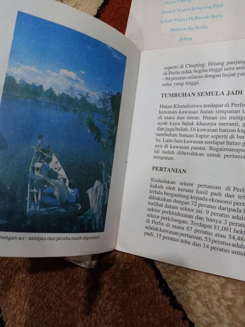 buku rujukan sekolah lama - kenali geografi negeri anda 1991, Hobbies ...