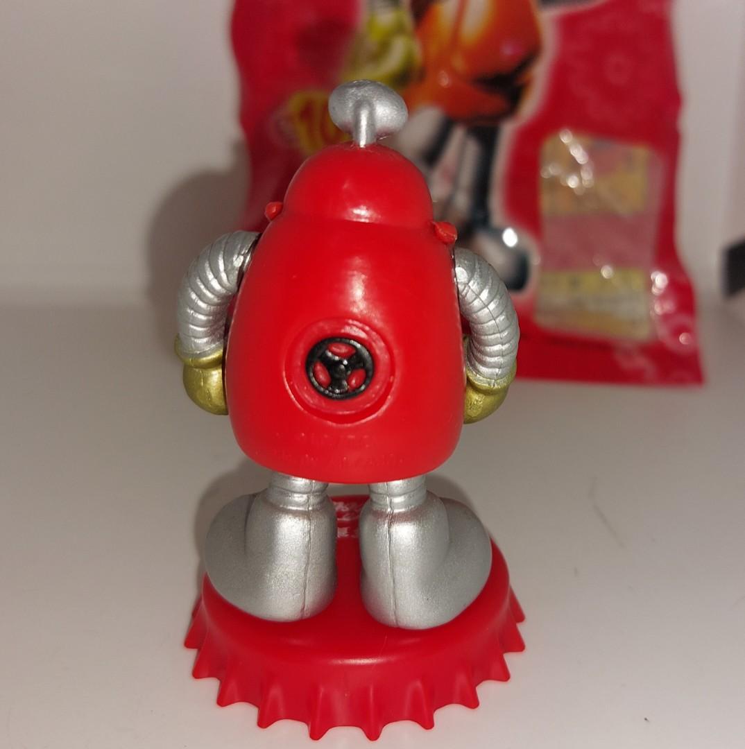 Coca Cola Coke Ganbare Robocon Rare Limited Edition Small Robot Figure ...