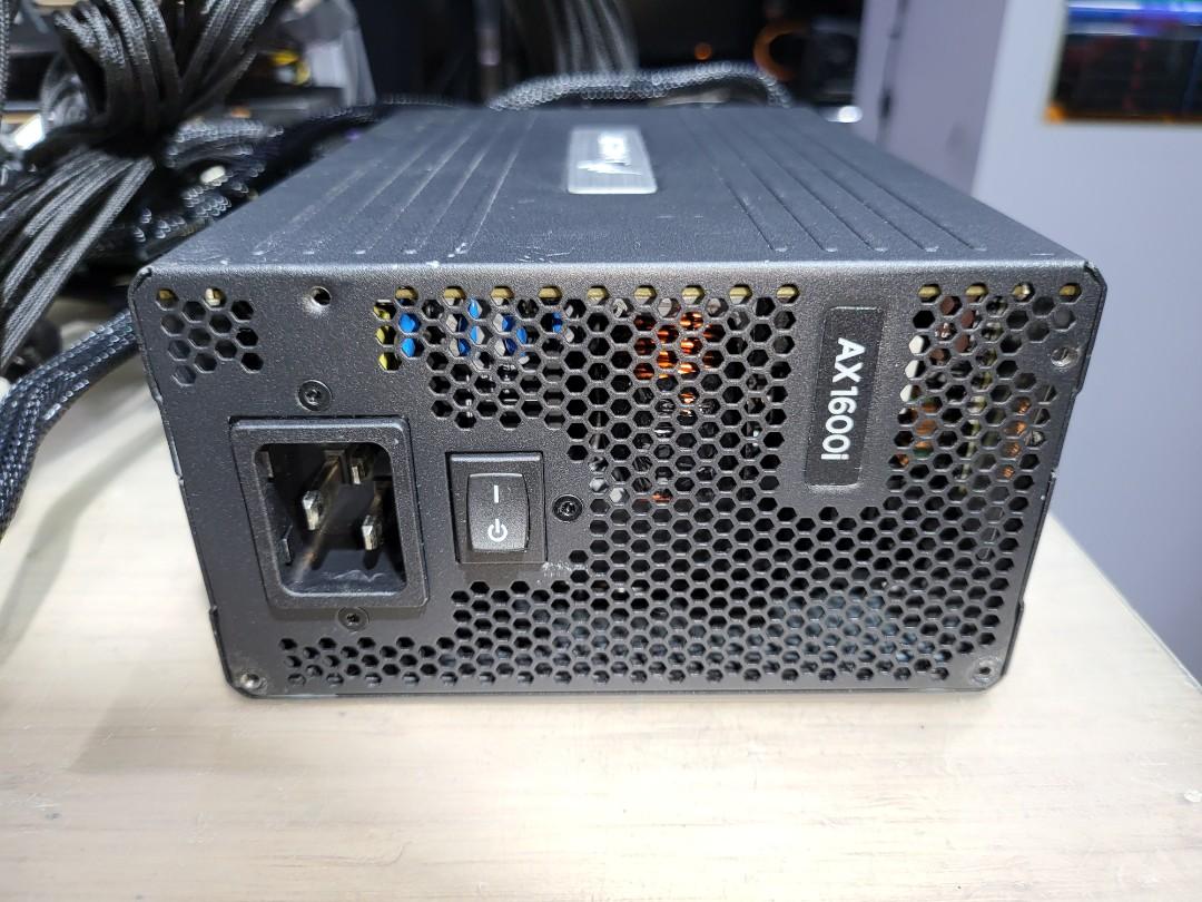 Corsair AX1600i Modular high power 1600W PSU, Computers & Tech, Parts ...