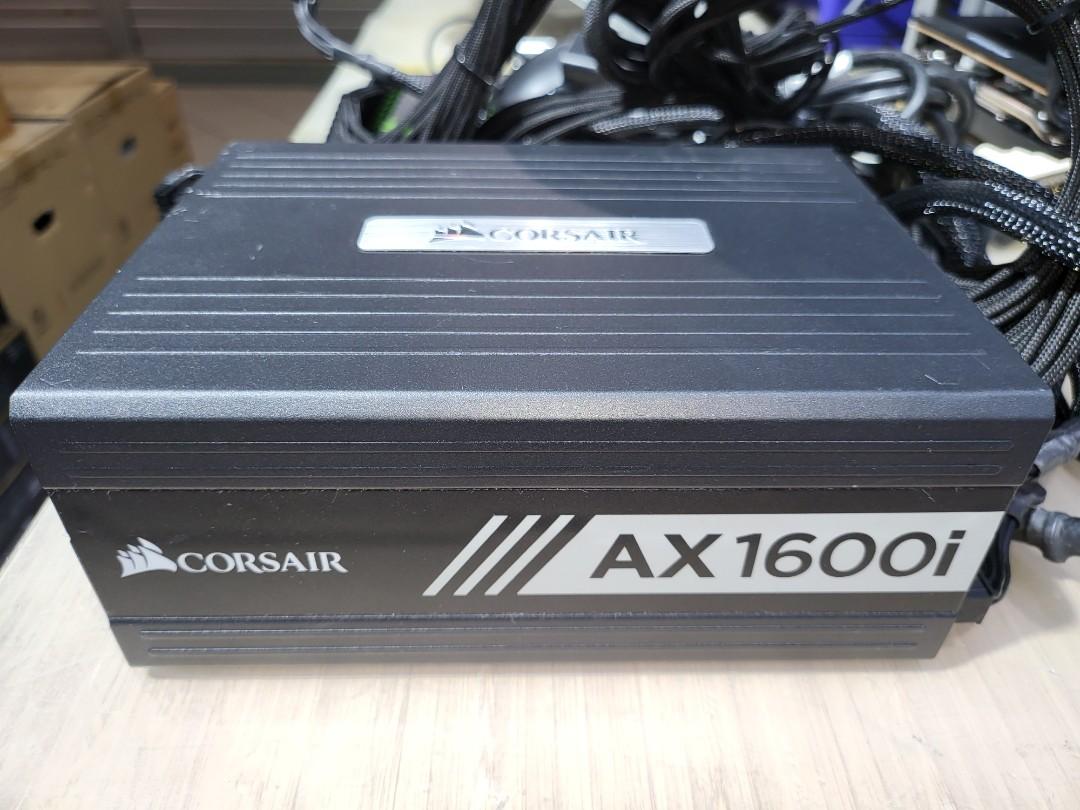 Corsair AX1600i Modular high power 1600W PSU, Computers & Tech, Parts ...