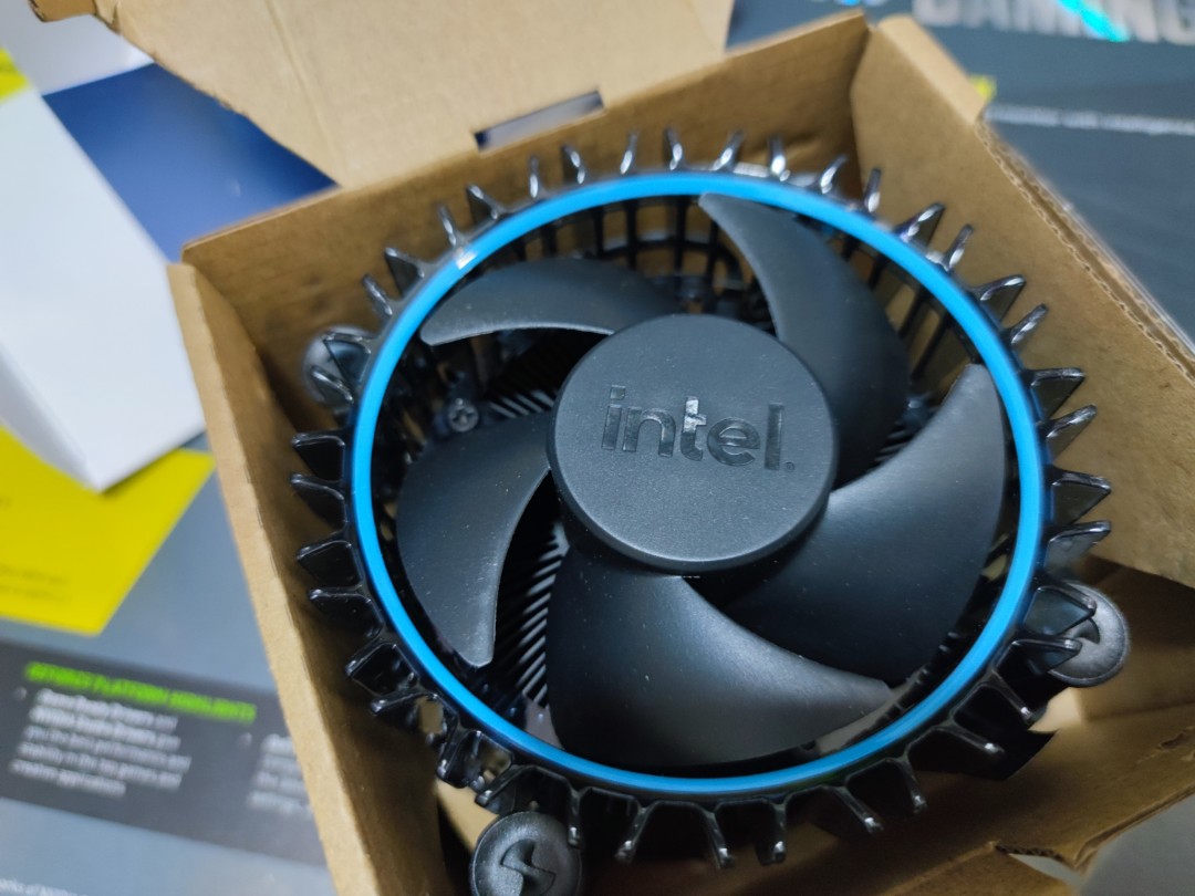 CPU Fan 12th Gen Intel, Computers & Tech, Parts & Accessories, Computer ...