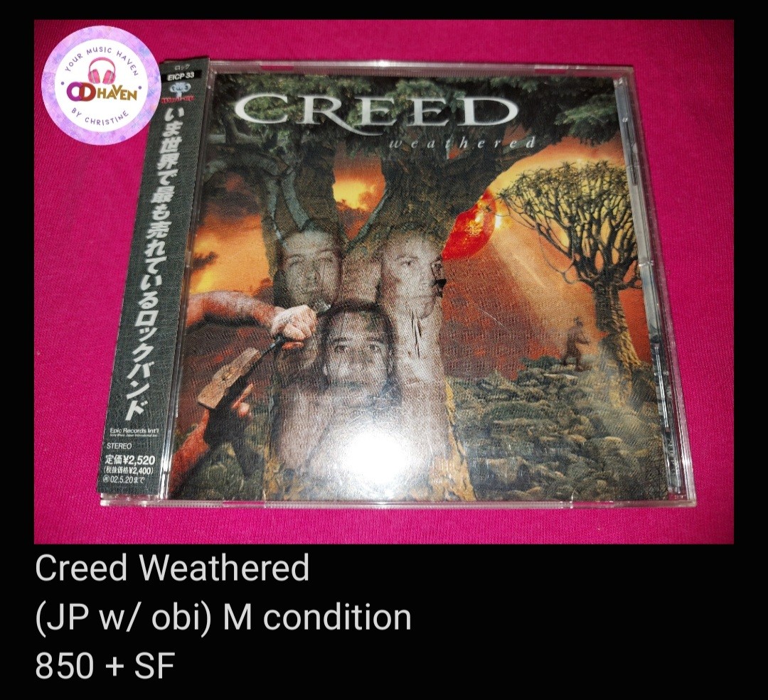 Creed Weathered (unsealed), Hobbies & Toys, Music & Media, CDs & DVDs ...