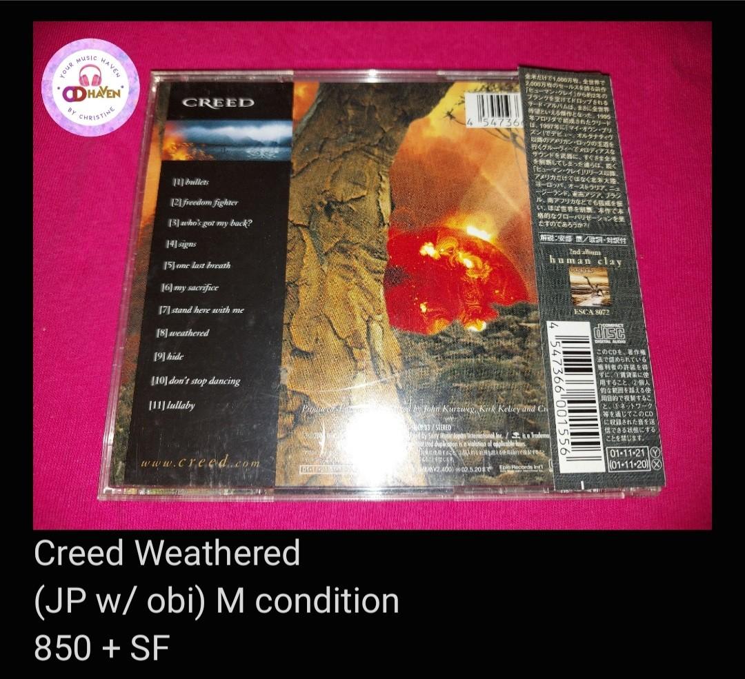 Creed Weathered (unsealed), Hobbies & Toys, Music & Media, CDs & DVDs ...