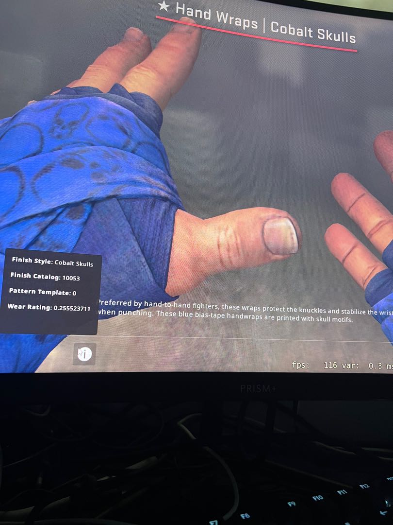 CSGO Cobalt Skull Wraps Counter-strike global offensive, Video Gaming, Gaming Accessories, In ...