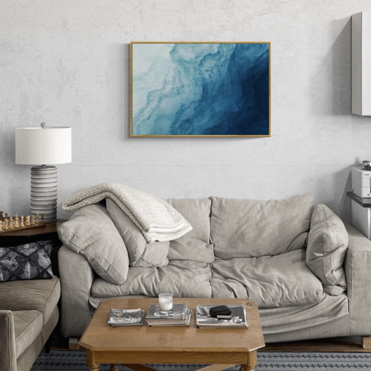 Custom Art Canvas Photo Print with backing frame, Hobbies & Toys ...