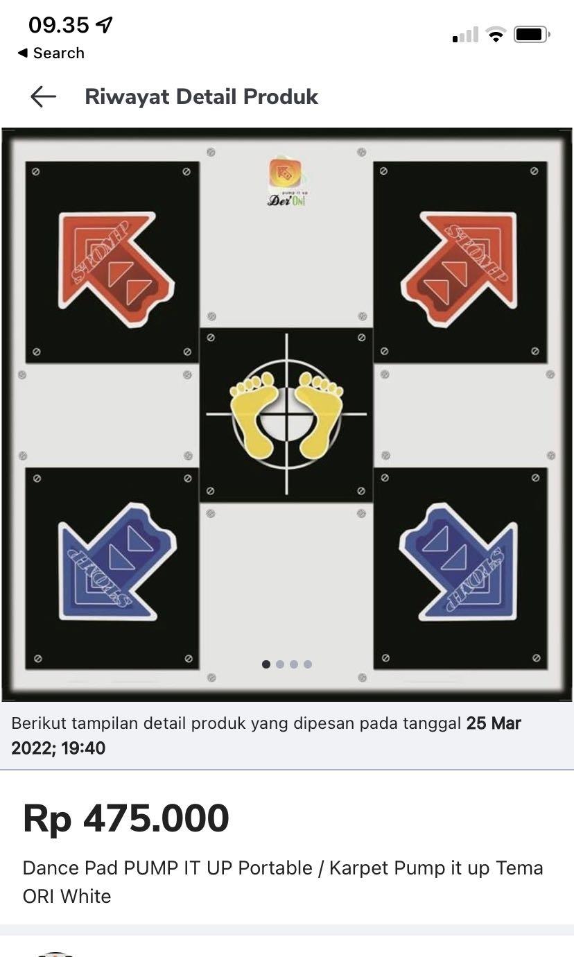 DANCE PAD PUMP IT UP PIU, Barang Yang Dicari di Carousell
