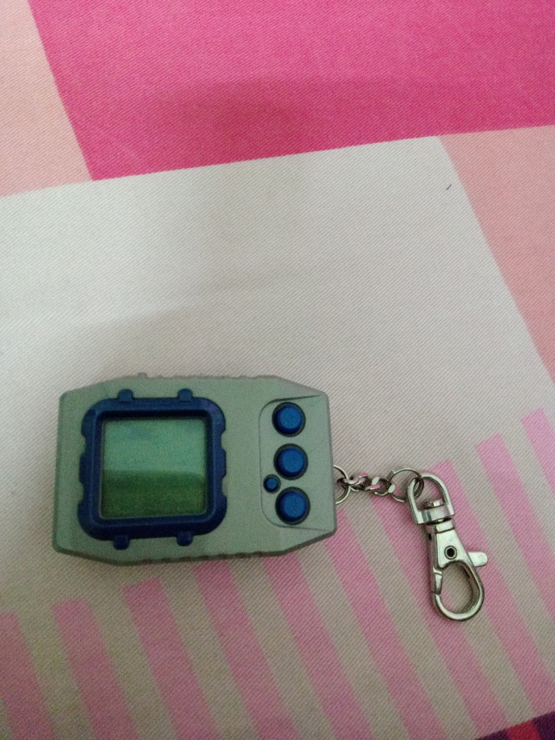 Digimon digivice pendulum 20th silver blue, Hobbies & Toys, Toys ...