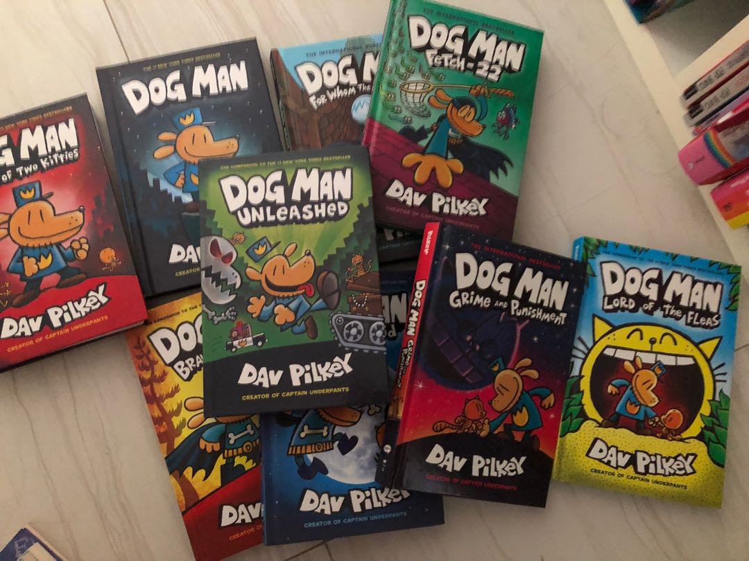 Dogman books 1-9, Hobbies & Toys, Books & Magazines, Children's Books ...
