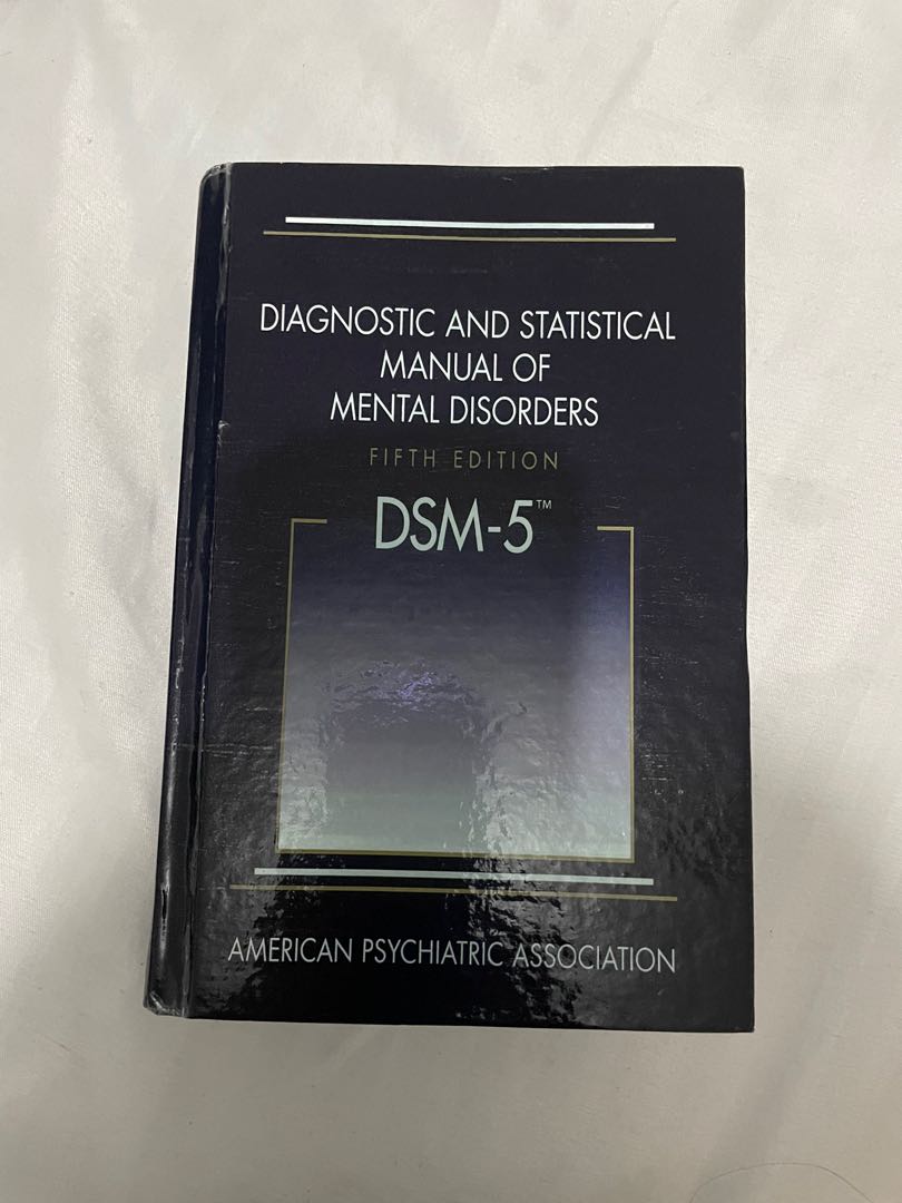 DSM-5 Hardbound Reprint, Hobbies & Toys, Books & Magazines, Textbooks ...