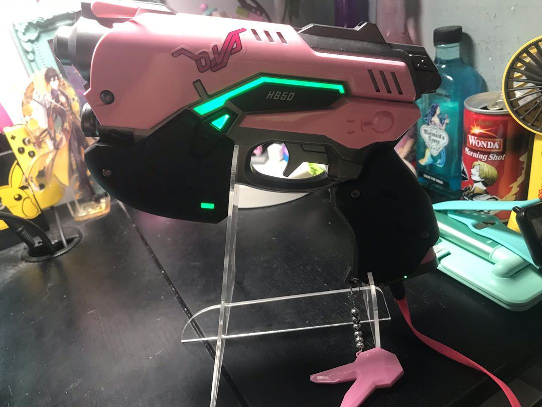 D.va Razer Headphones and Gun Powerbank, Hobbies & Toys, Memorabilia ...