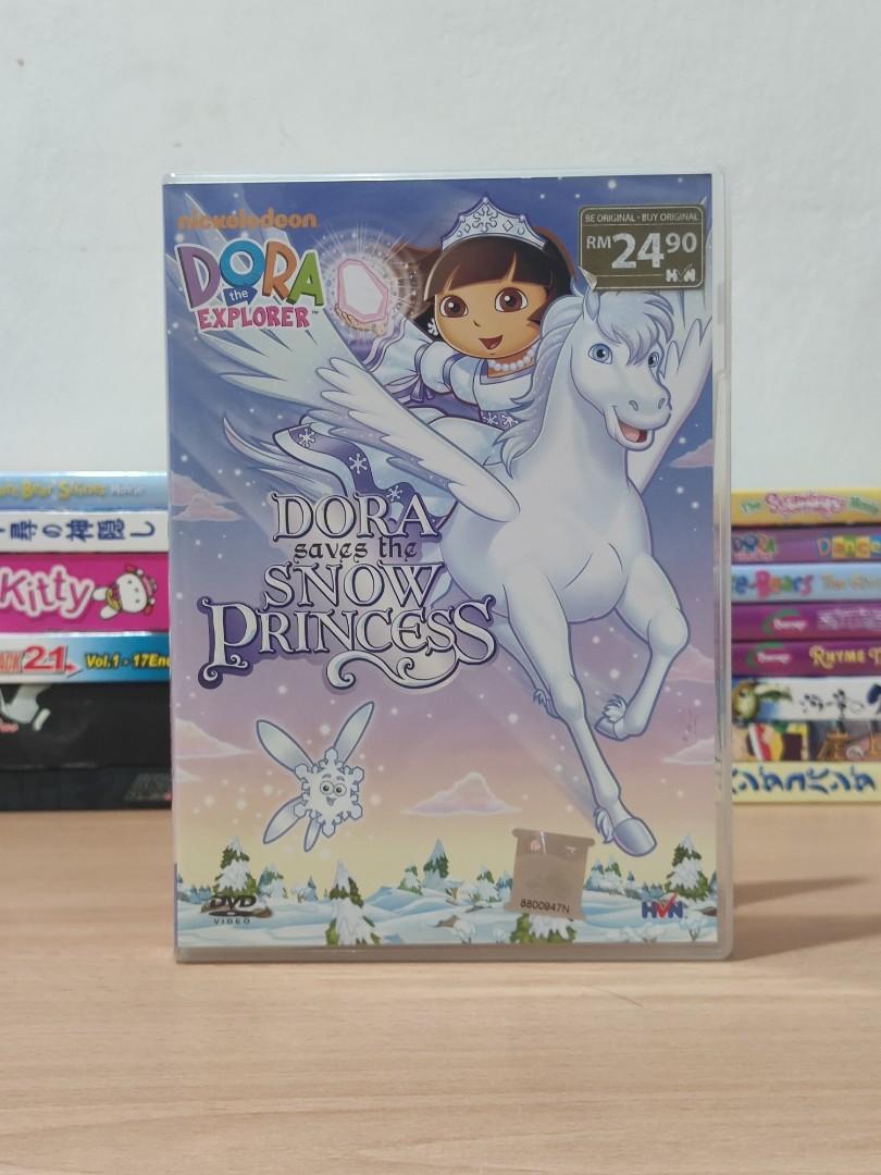 (DVD) Dora The Explorer Dora Saves The Snow Princess, Hobbies & Toys ...
