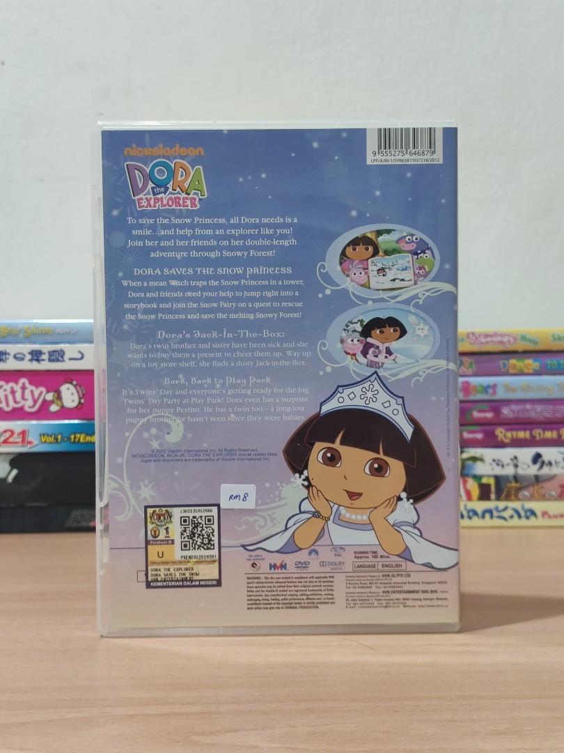 (DVD) Dora The Explorer Dora Saves The Snow Princess, Hobbies & Toys ...