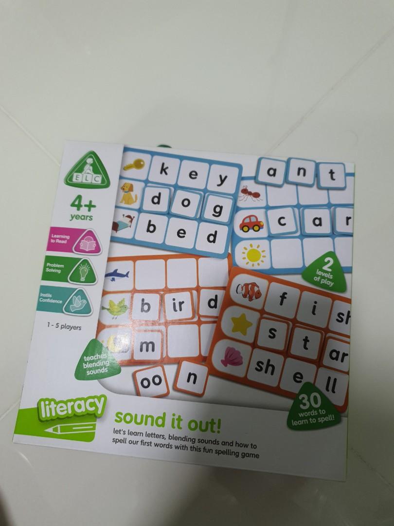 Elc Literacy Sound It Out Hobbies Toys Toys Games On Carousell