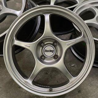 Sport Rim Enkei RPO1 16x7jj pcd100, Auto Accessories on Carousell