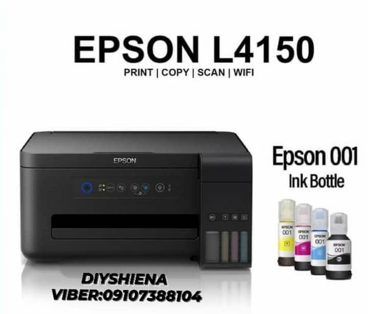 Epson L4150 Wi-Fi All-in-One Ink Tank Printer, Computers & Tech ...